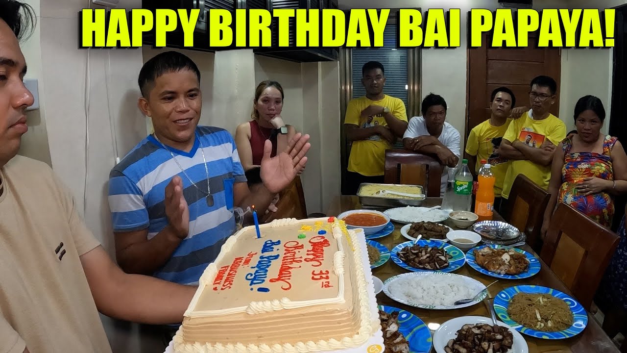 BAI PAPAYA BIRTHDAY" ANO BA YAN?😭BAKIT NAGKAGANITO? - YouTube