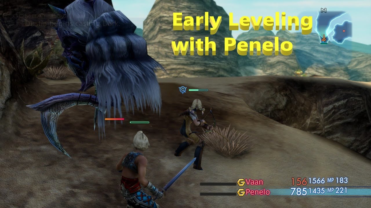 Final Fantasy XII The Zodiac Age Overpowered Early (Dustia Farming ...