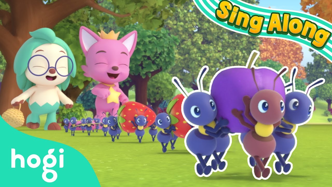 The Ants Go Marching | Sing Along with Hogi | Pinkfong & Hogi - YouTube