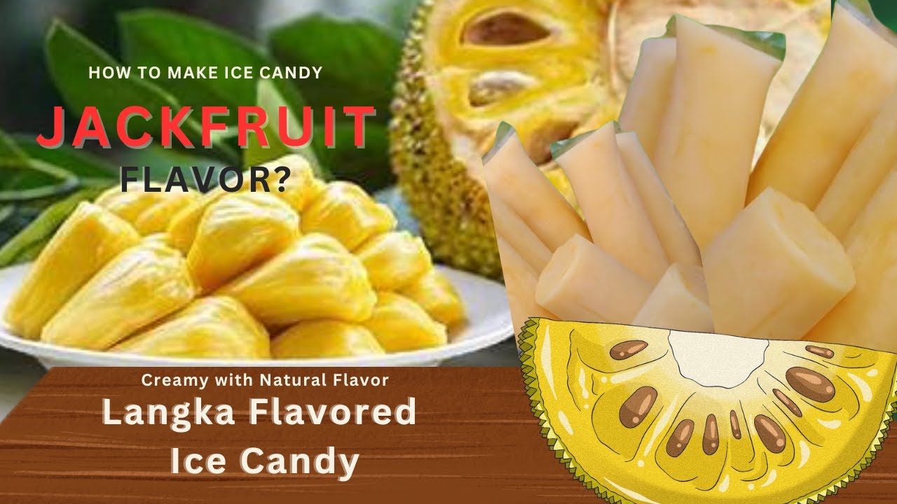 Langka IceCandy Flavor I Natural Flavor Creamy Ice Candy - YouTube