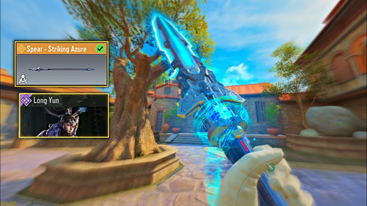 *NEW* LEGENDARY SPEAR - STRIKING AZURE in COD MOBILE.. | Lucky Draw ...
