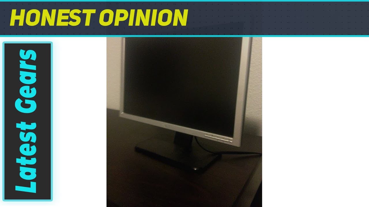 Dell SE198WFP 19 Inch LCD Monitor Review - YouTube