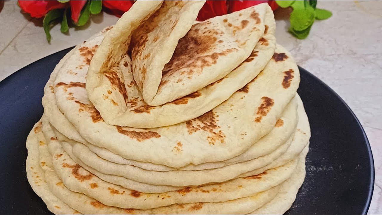 সহজ পদ্ধতিতে গ্যাসের চুলায় নান রুটি | Naanruti | Nunruti |Bangla Naan ...