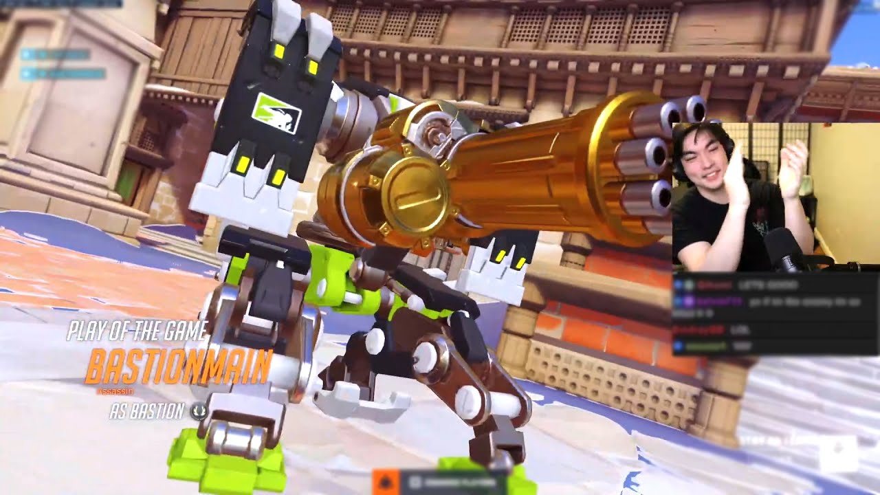 BASTIONMAIN #1 BASTION - POTG! OVERWATCH 2 TOP 500 SEASON 8 - YouTube