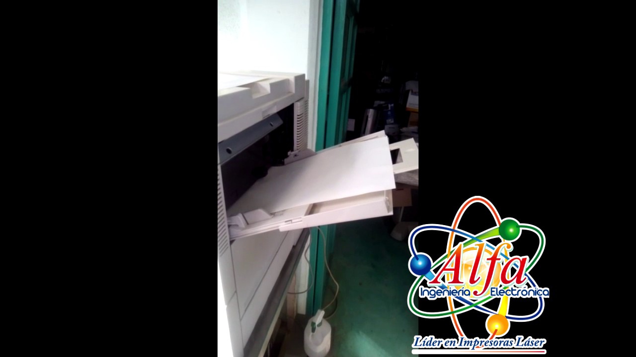 HP LASERJET 5SI DOBLE CARTA - YouTube