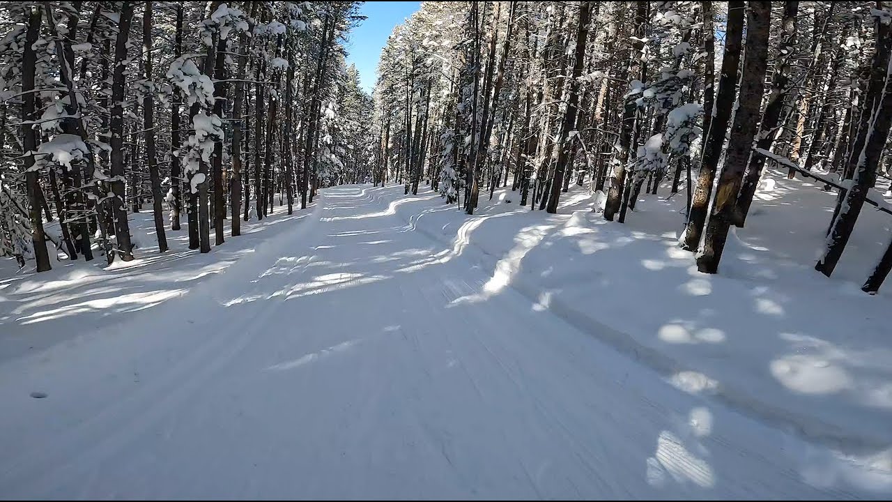 Cooper Loop back to the lodge (Tennessee Pass Nordic Center, Colorado ...