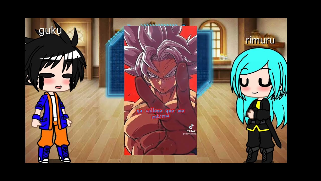 goku y rimuru del pasado reaccionan a goku x rimuru - YouTube