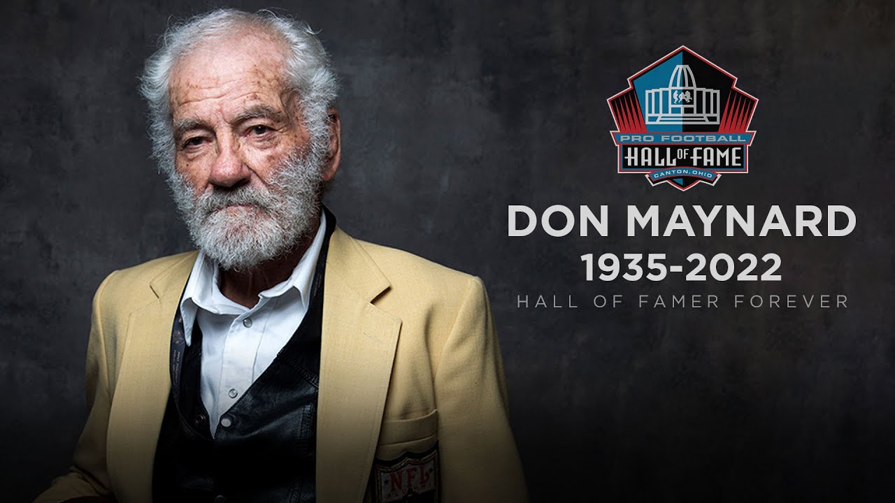 Remembering Hall of Famer Don Maynard - YouTube