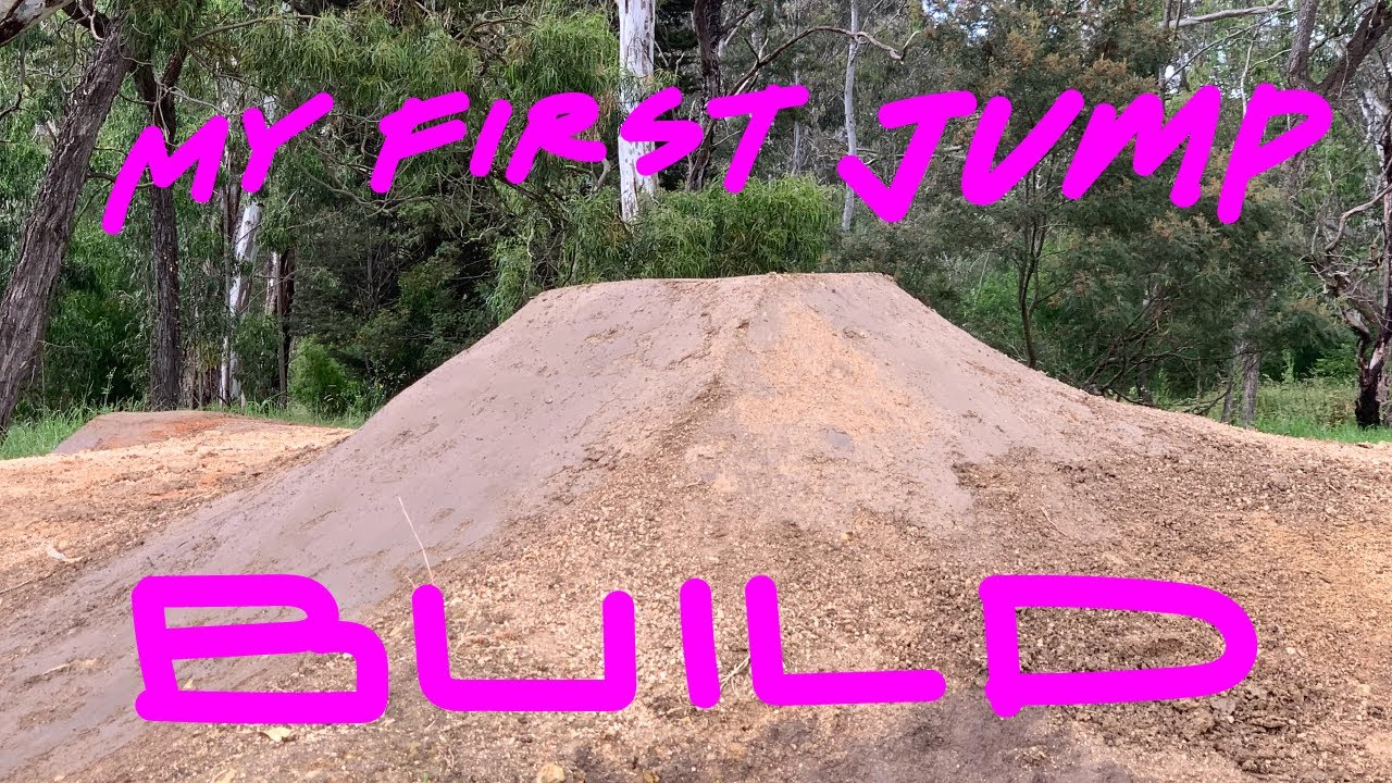 building dirt jumps for the first time - YouTube