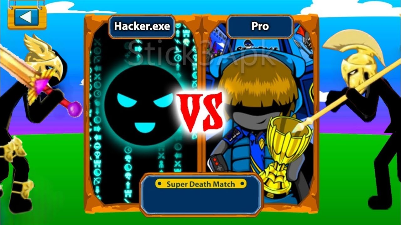 WHEN I BECOME A HACKER VS PRO IN TOURNAMENT INSANE MODE | HACK STICK ...