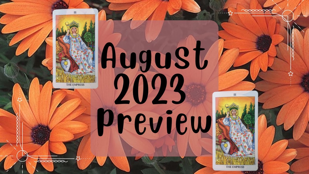 🍂August preview: Open mindset😌 opens doors 🚪 - YouTube