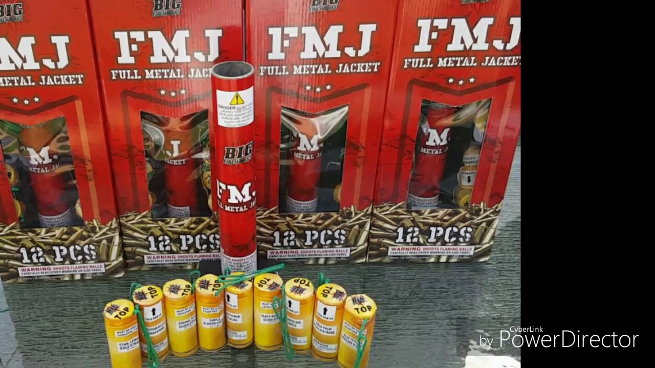 Big Fireworks*FMJ* (Full Metal Jacket Shells) @ King of BOOM Fireworks ...