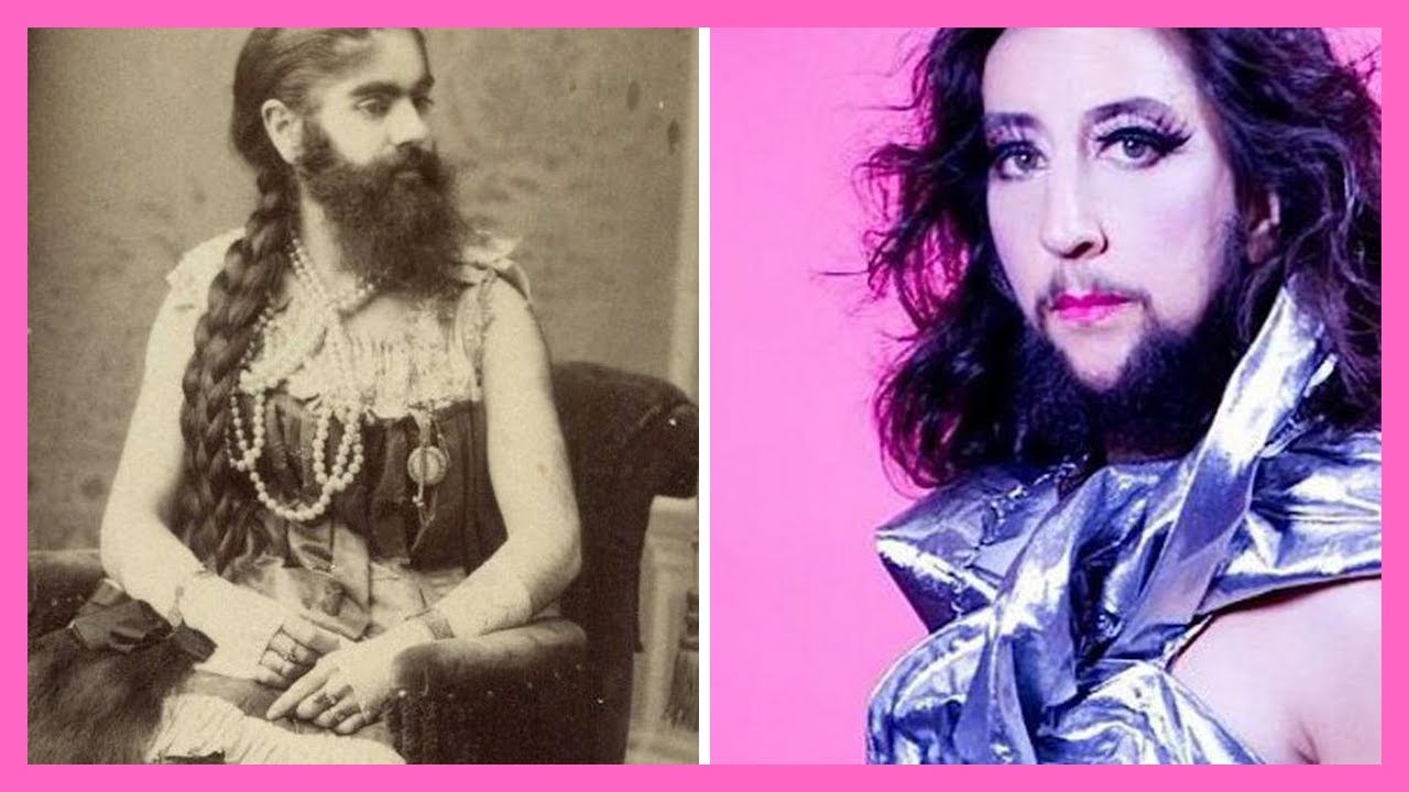 Top 10 Bearded Ladies Who Defied Beauty Conventions - YouTube