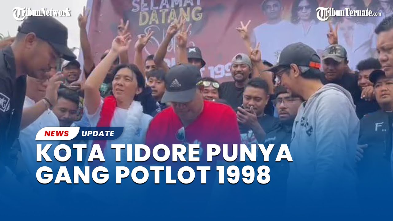 Slank Resmikan Gang Potlot 1998 di Kelurahan Toloa Kota Tidore - YouTube