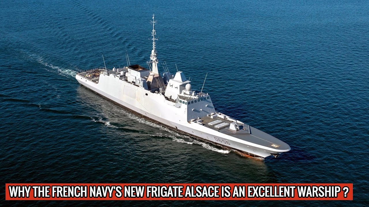 French Navy's new multi-mission frigate #Alsace enters active duty ...