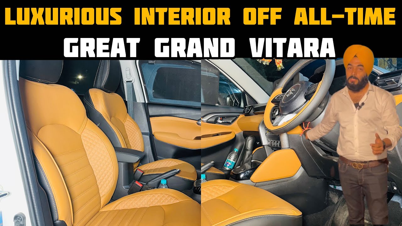GRAND VITARA MODIFIED WITH MOST LUXURIOUS INTERIOR BY AUTOFORM grand ...