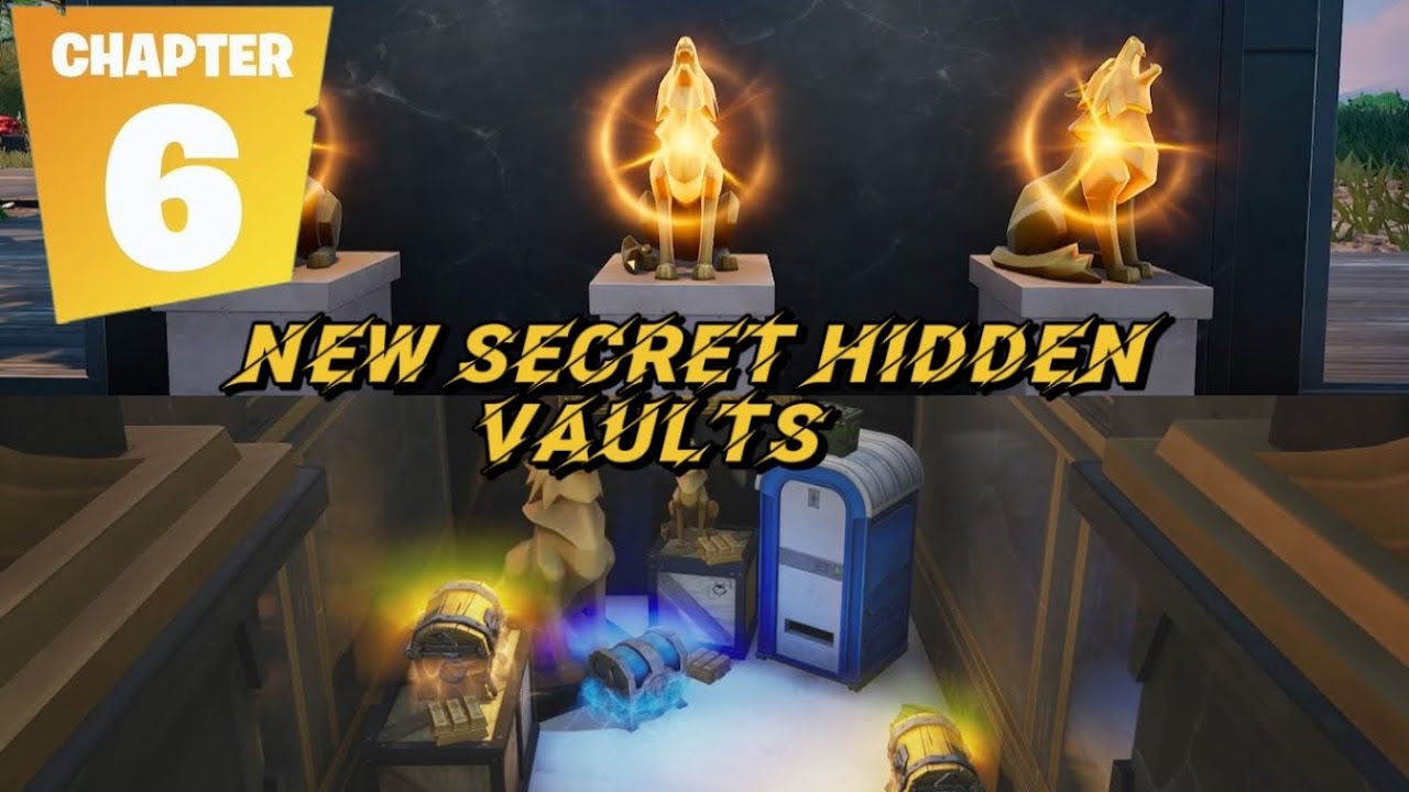 Fortnite Chapter 6 NEW Hidden Vaults! - YouTube