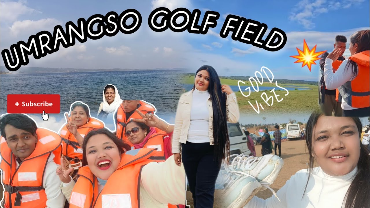 VISIT TO UMRANGSO GOLF FIELD 💥 || SEE WHAT HAPPENED 😍 || SCARRY WATER ...