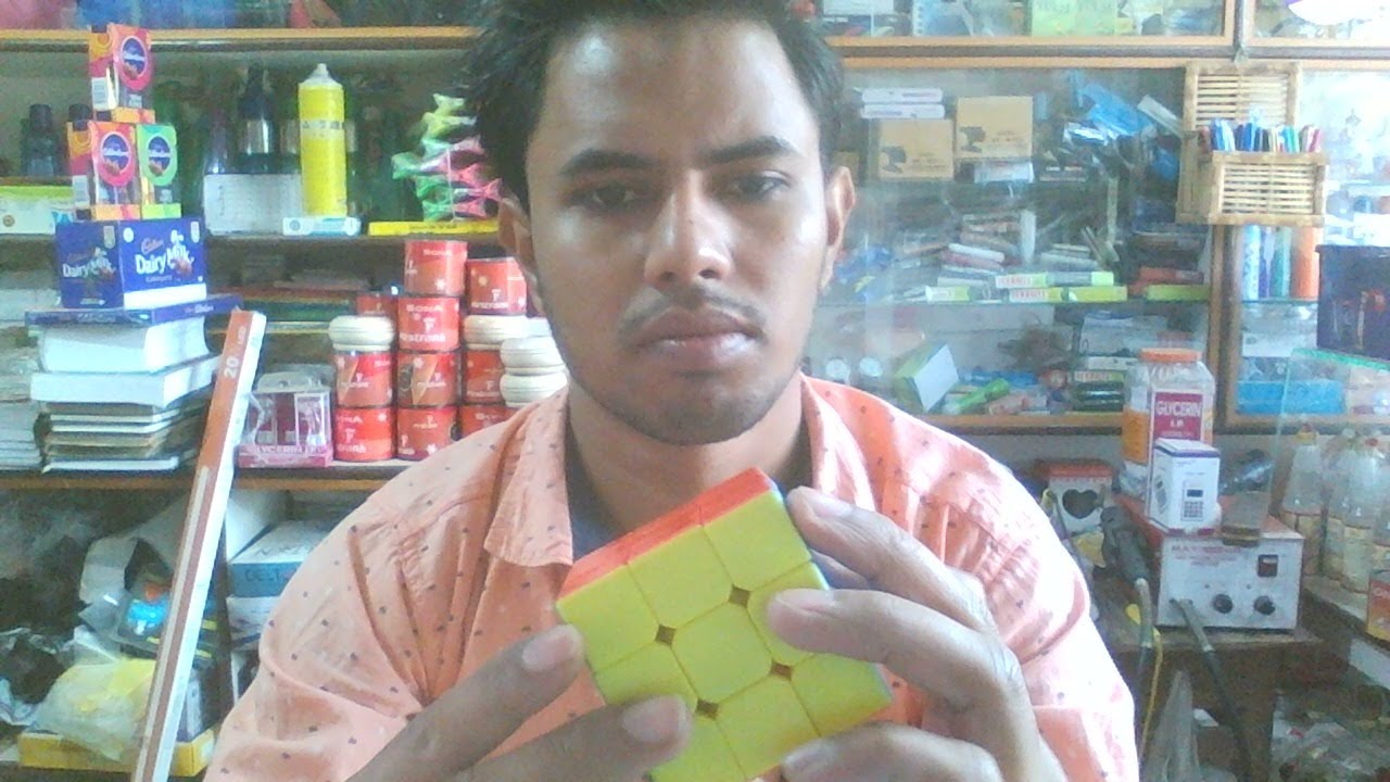 LIVE 3*3 RUBI QUBE SOLVED - YouTube