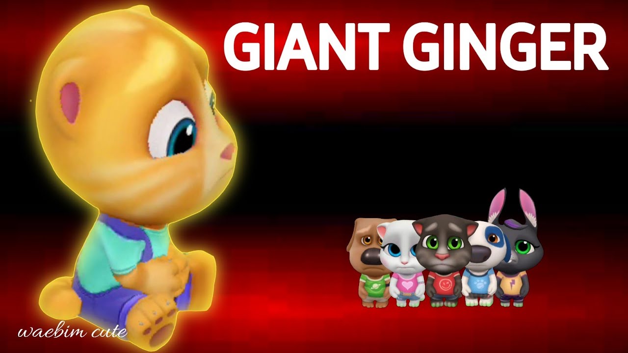 Magic Tunnel in My Talking Tom Friends - GIANT GINGER - Goodbye All ...