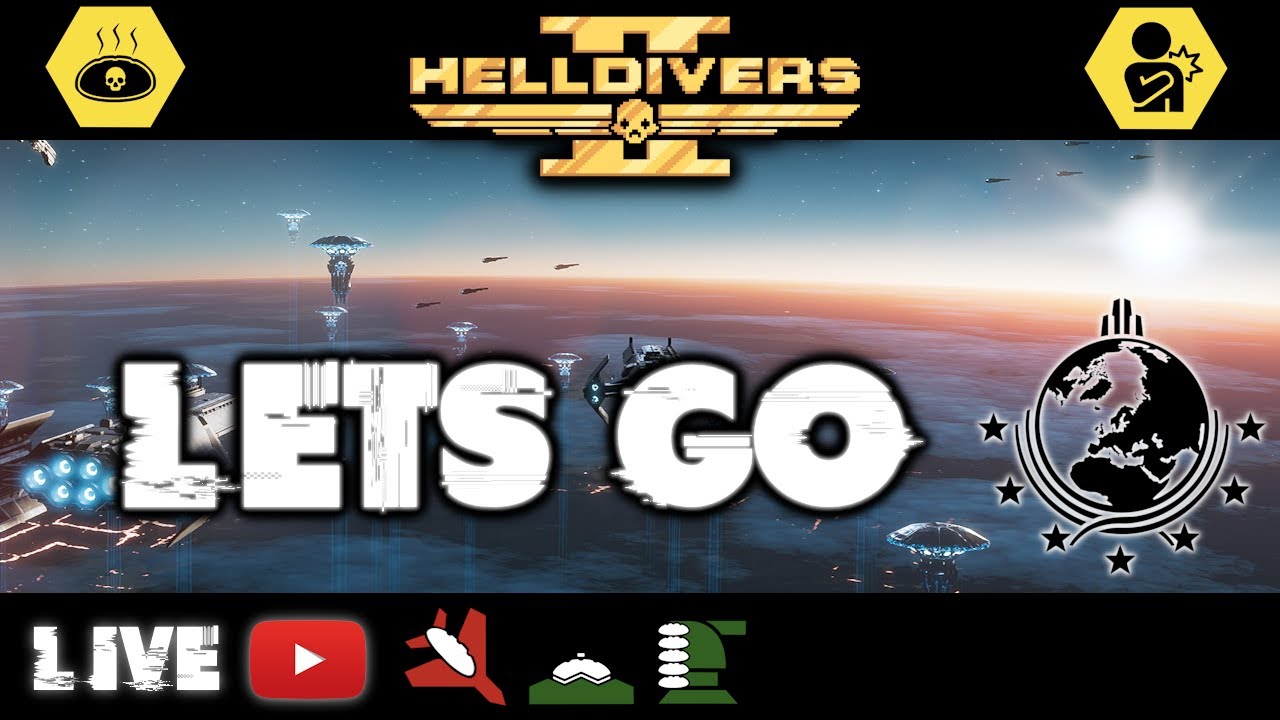 Helldivers 2 Live - Calling all Helldivers, Welcome Home - YouTube