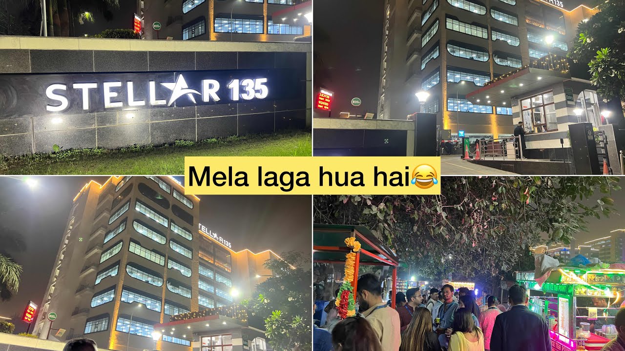Night mai mela lag jaata hai Genpact Stellar k bahar 😂 | Genpact ...