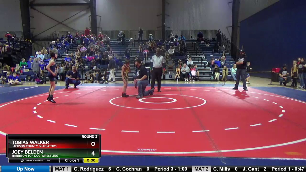 TB 10U 68-70 Joey Belden Harrison Top Dog Wrestling Vs Tobias Walker ...