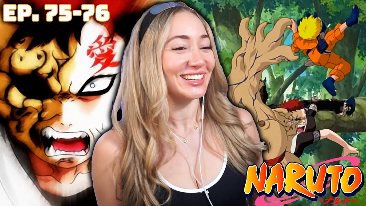 NARUTO SAVES the DAY!! - NARUTO Episode 75 & 76 REACTION - YouTube