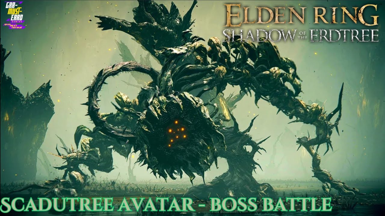 Elden Ring: Shadow of the Erdtree - Scadutree Avatar Boss Battle - YouTube