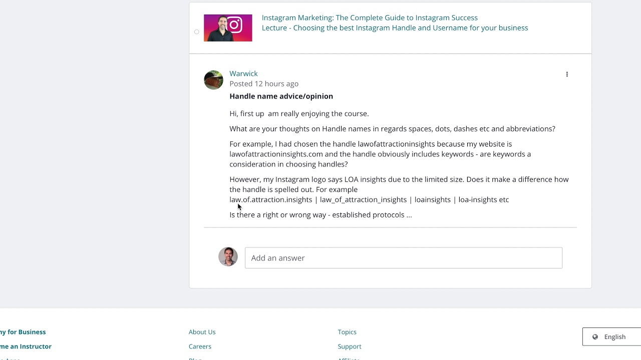 How to choose an optimized Instagram handle or username - Instagram ...