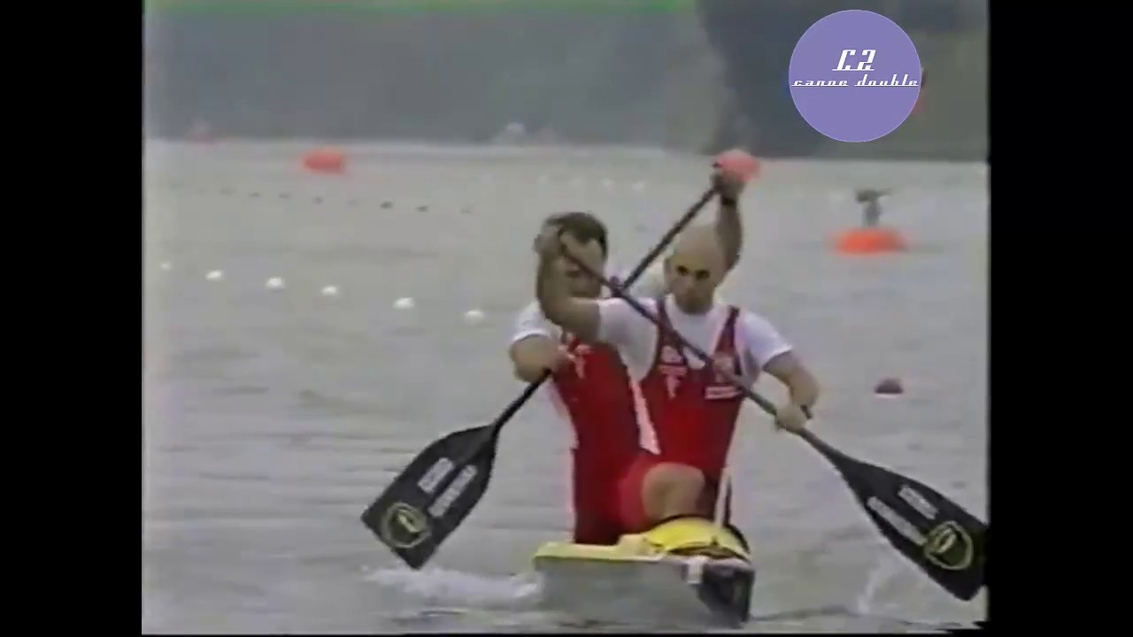 C2 1000m final A ICF Canoe sprint World Championships Sevilla 2002 ...
