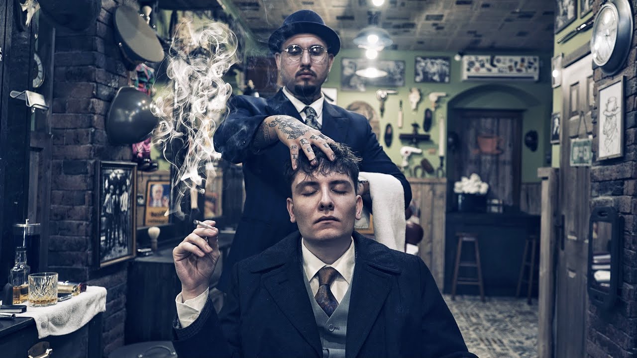 💈 ASMR BARBER - THOMAS SHELBY relaxing before SEASON 6 of PEAKY ...