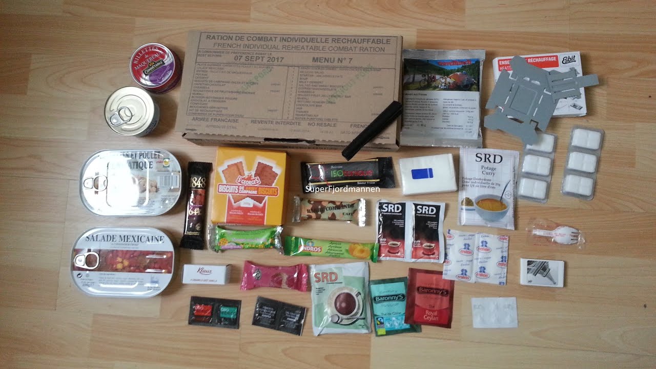French Military Rations