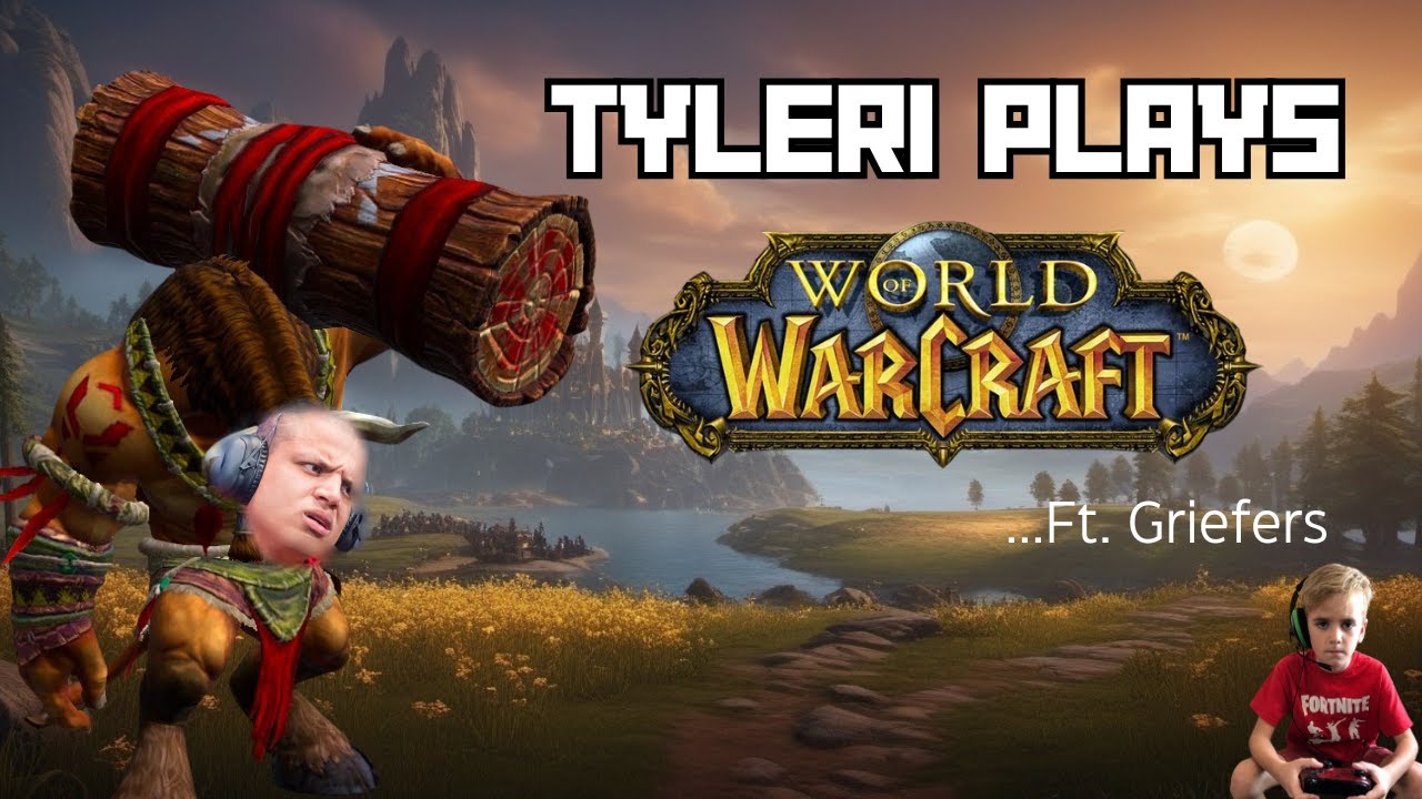 Tyler1 playing World of Warcraft for the first time (practice stream ...