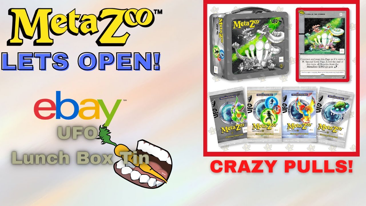 Metazoo eBay Lunchbox Tin Box Opening! Spoiler: Insane Box! - YouTube