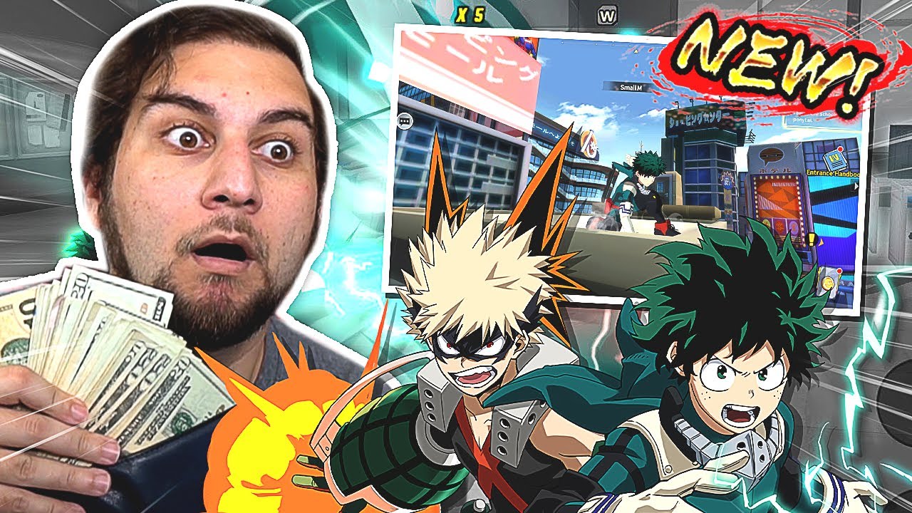 my wallet is going to hurt... NEW OPEN WORLD MY HERO ACADEMIA GAME ...