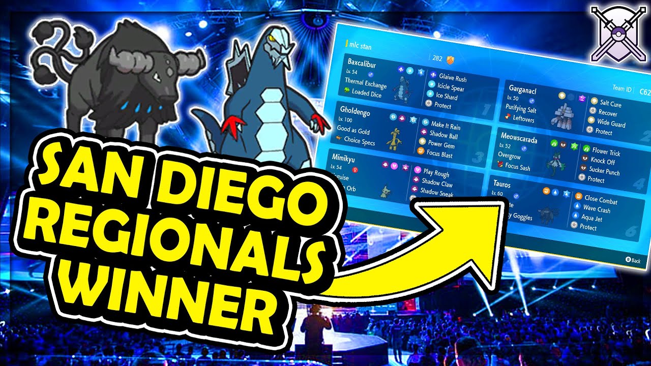 San Diego Regionals WINNING Team! | VGC 2023 | Pokémon Scarlet & Violet ...