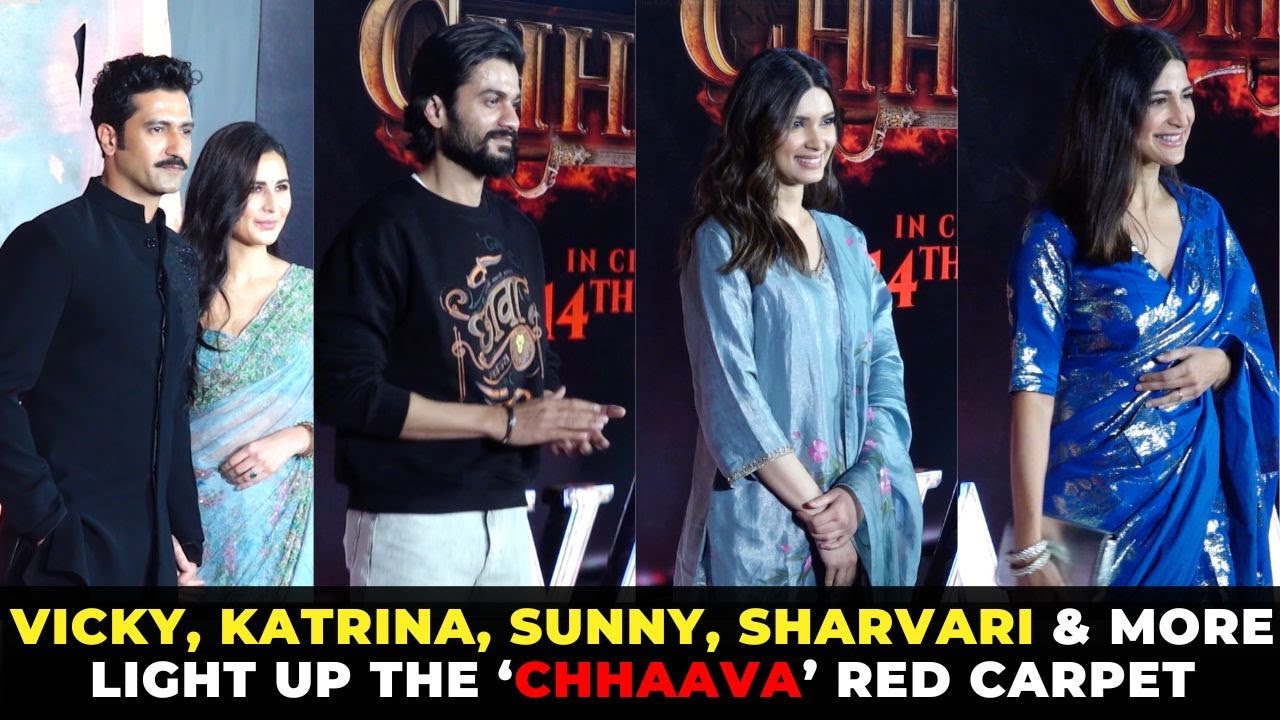 Vicky Kaushal, Katrina Kaif, Sunny Kaushal, Sharvari & More Light Up ...