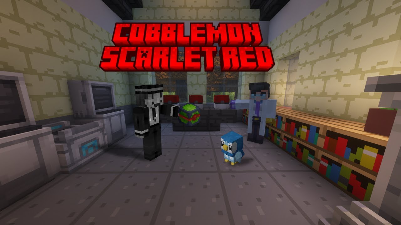 Cobblemon Scarlet Red (Episode 1 A Fresh Start) - YouTube
