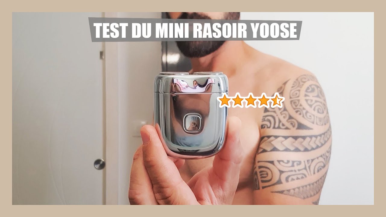 Ce mini rasoir est FOU ! - Test du mini rasoir électrique YOOSE - YouTube