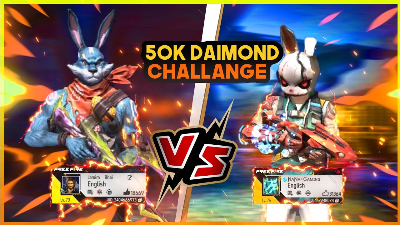 The Ultimate 50k Diamond Challenge Revealed | JAMIM GAMING | Free Fire ...