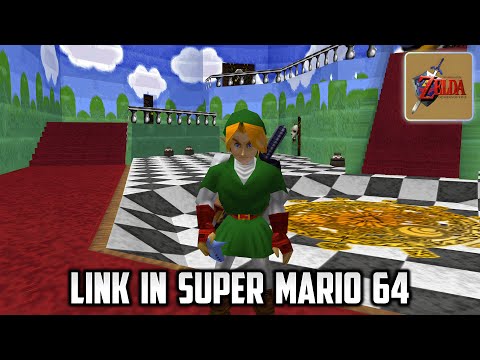 ⭐ Ocarina of Time - Link in Super Mario 64