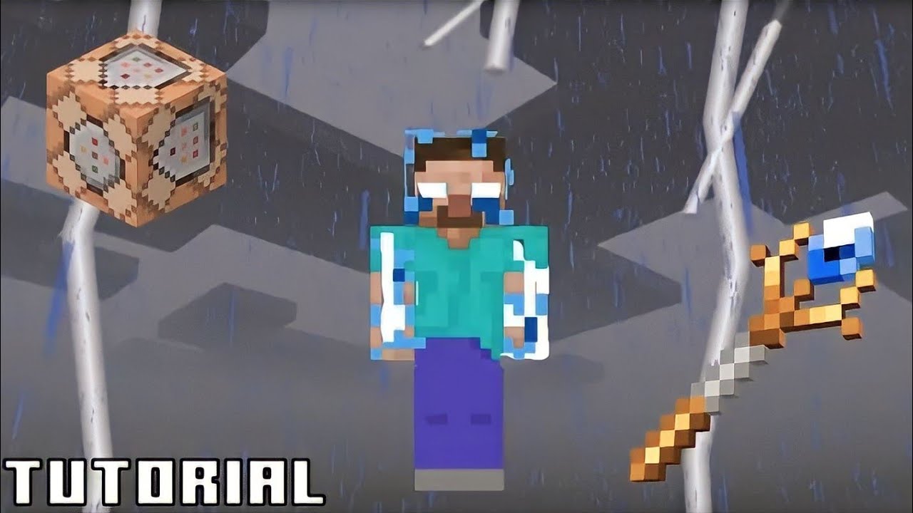 summon lightning in Minecraft ll How to get lightning stuff Minecraft ...