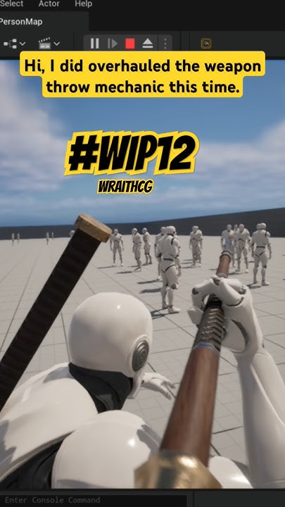 WIP12 | WraithCG #ue5 #new #system #throw #quick #skill #feature #indiegame #indie #gamedev # ...