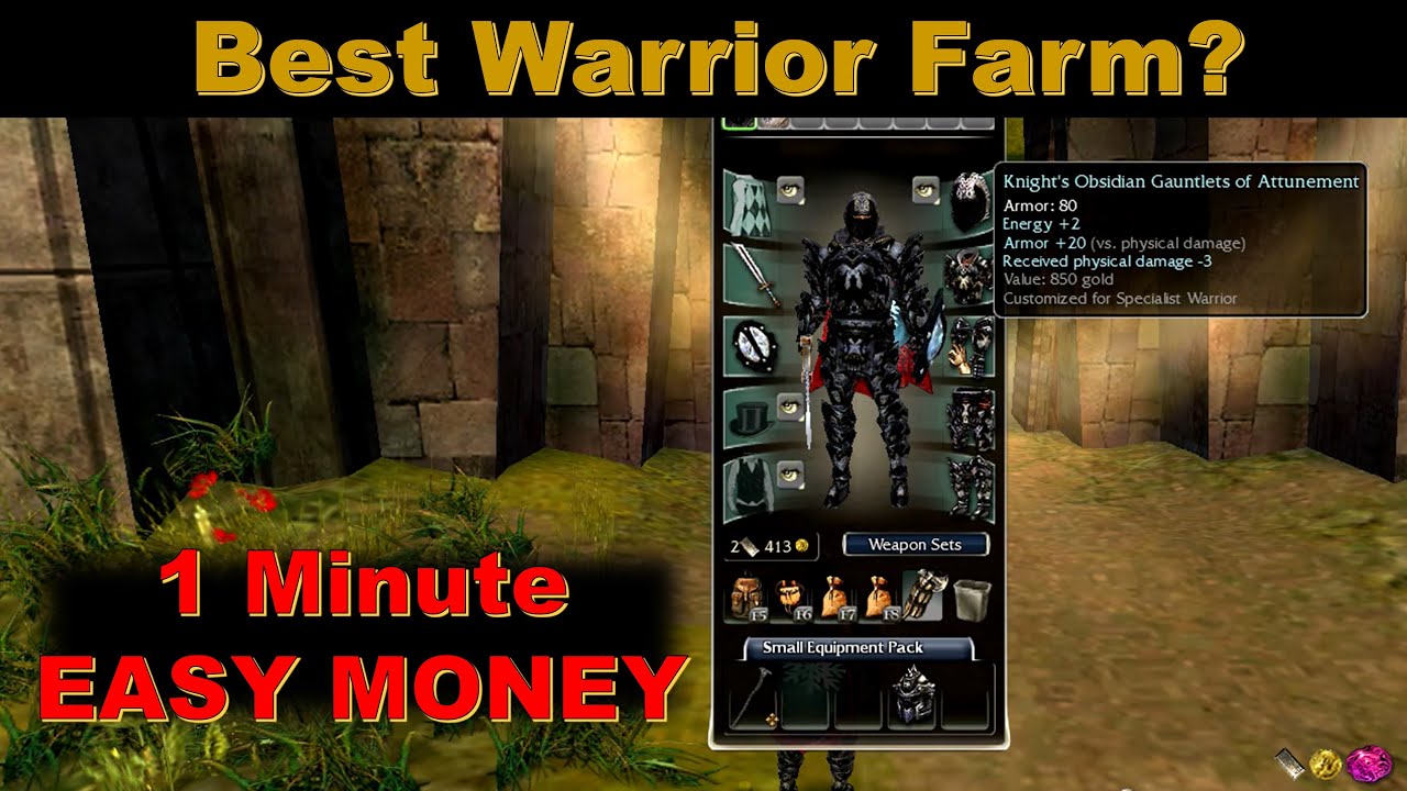 Guild Wars BEST Warrior 1 Minute Farm - YouTube