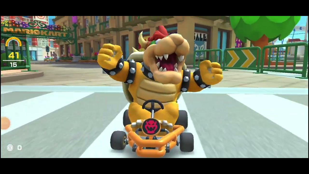 Peach VS. Bowser Tour 2: Bowser Jr. Cup! Bonus Challenge: Ring Race ...