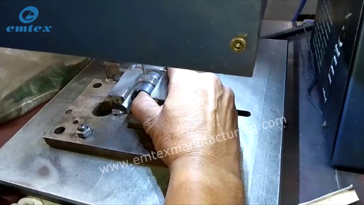 Dot Pin Marking Machine |Metal Engraving machine - Emtex - YouTube