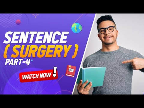 SENTENCE - SURGERY (PART-4) | LEARN ENGLISH | DIGITAL ACADEMY | SUBJECT ...