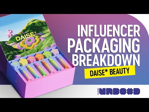How to Design Packaging for Influencers : Daise Beauty Unboxing