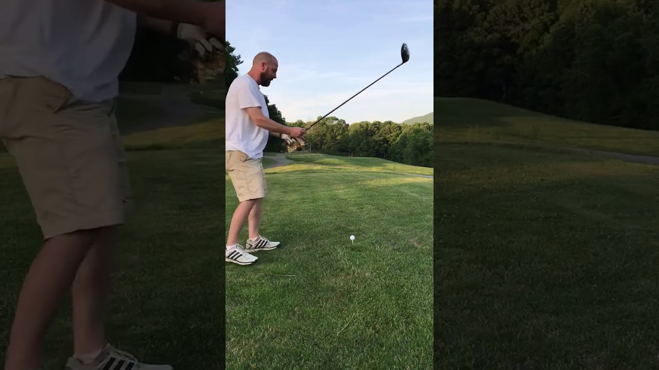 Shotgun start golf - YouTube